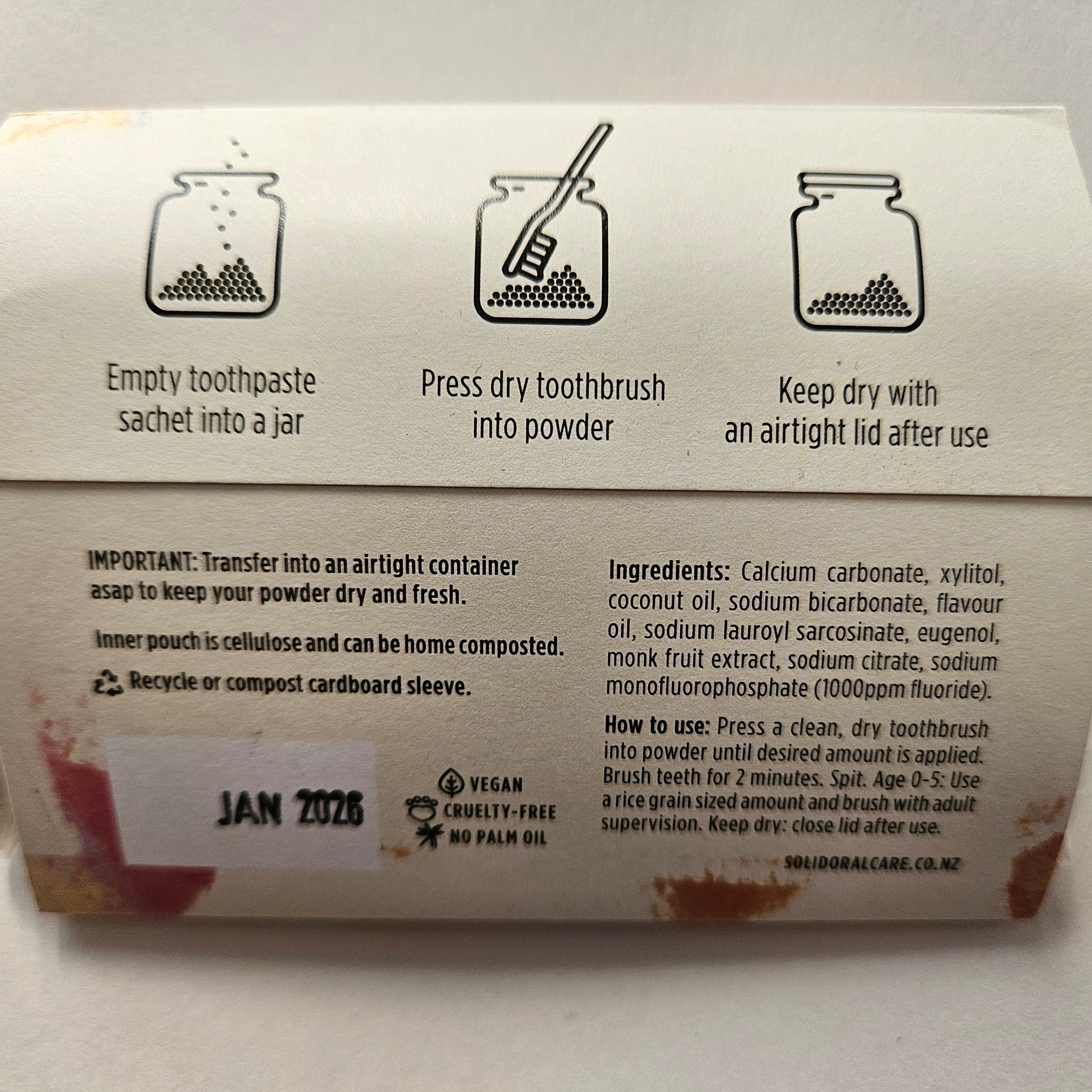 Toothpaste Powders by Solid – Dust & Glow