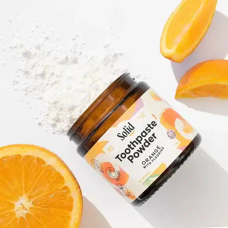 Toothpaste Powder - Orange by Solid – Dust & Glow